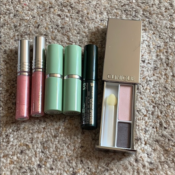 Clinique | Makeup | Clinique Sample Set Of 6 Lip And Eye | Poshmark